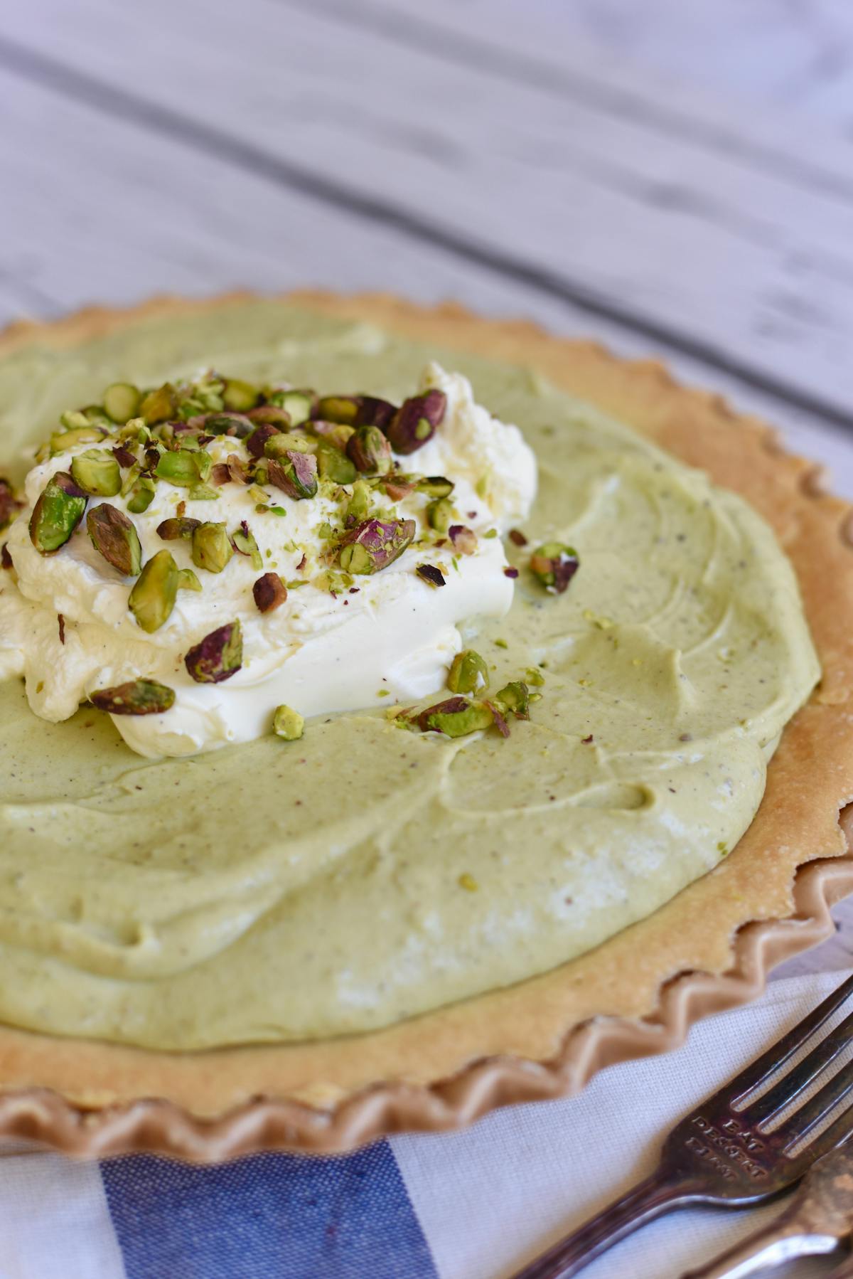 Thermomix Recipe Pistachio Pudding Cream Pie