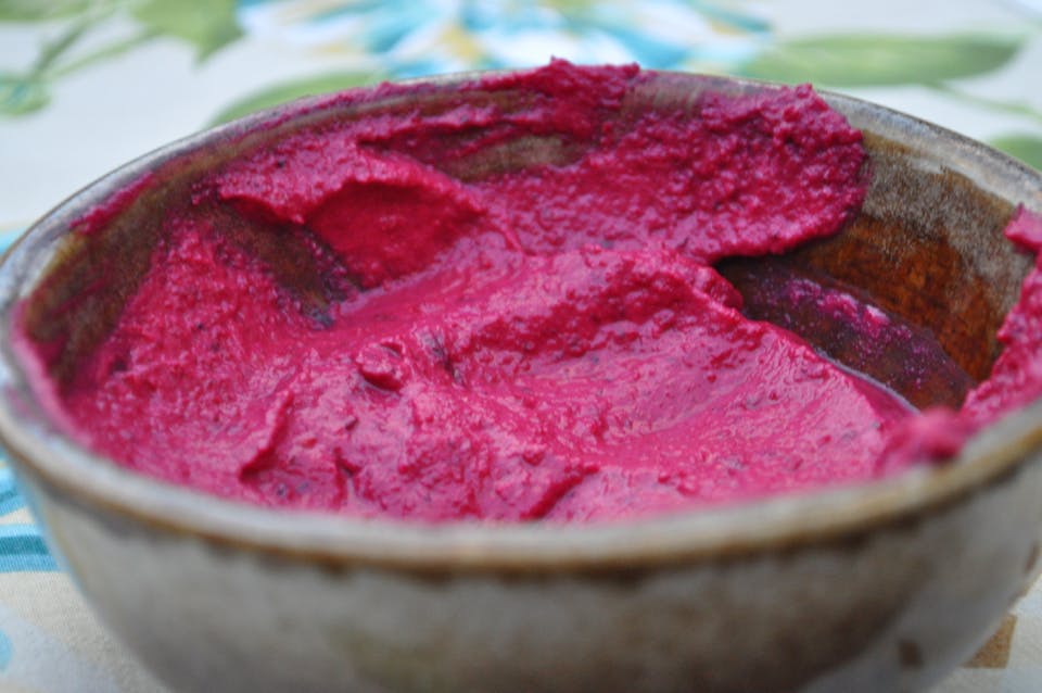 Thermomix Recipe Roasted Beetroot Dip